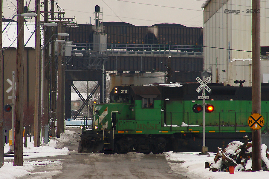 Southbound BNSF Yard Job Train